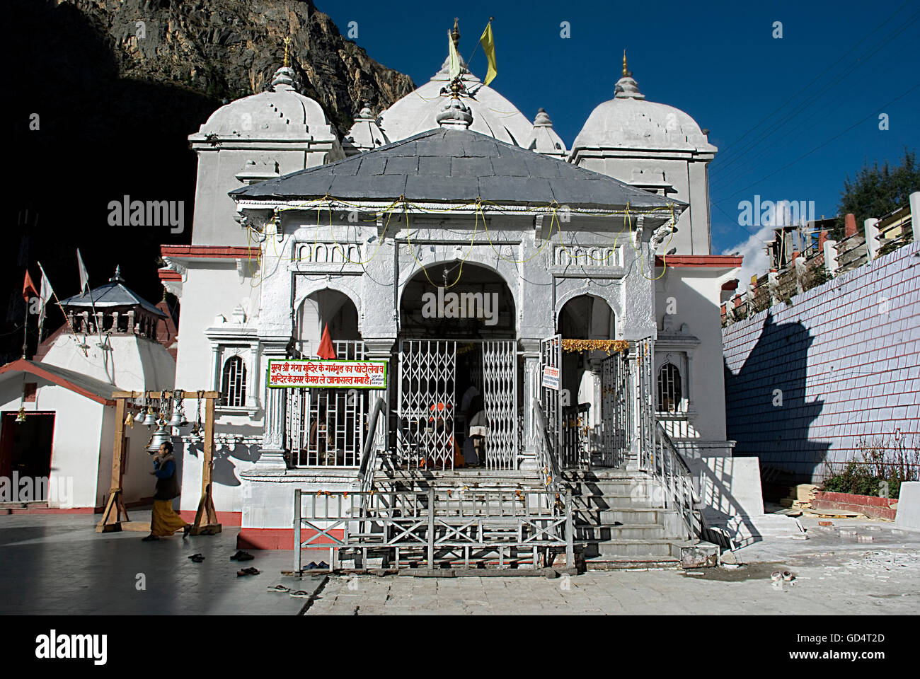 Gangotri temple hi-res stock photography and images - Alamy