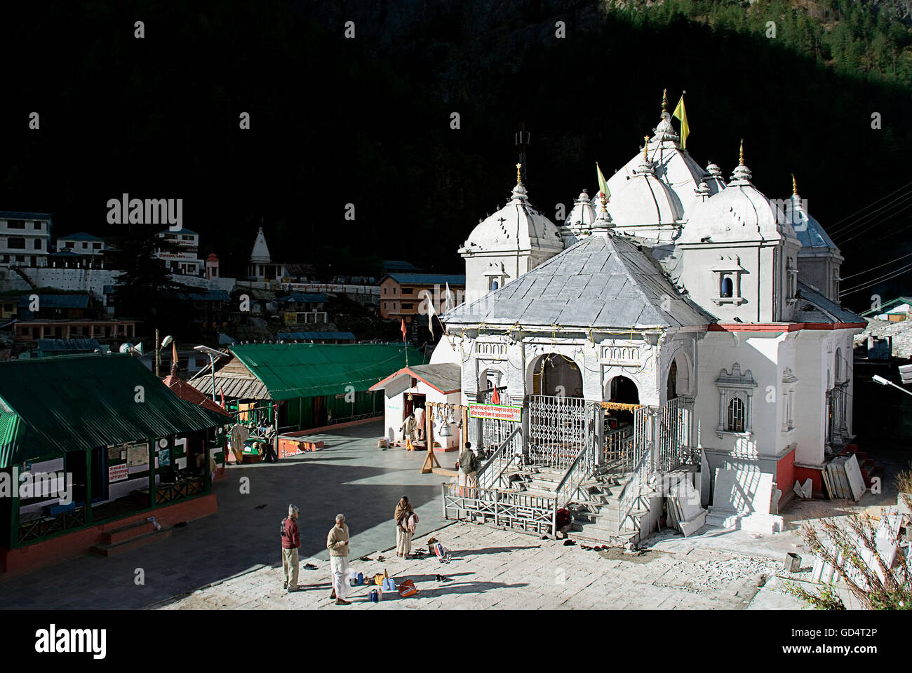 Gangotri temple hi-res stock photography and images - Alamy