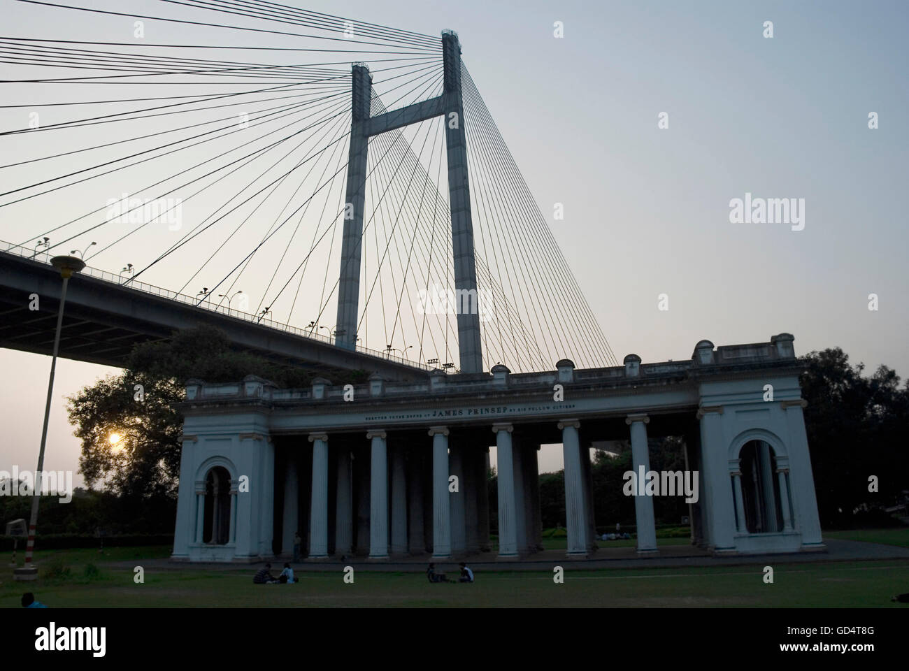 James Prinsep Memorial Stock Photo - Alamy