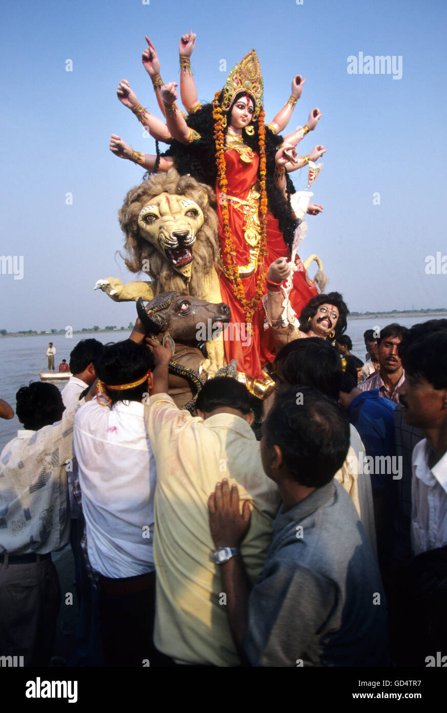 Durga Puja celebrations Stock Photo - Alamy