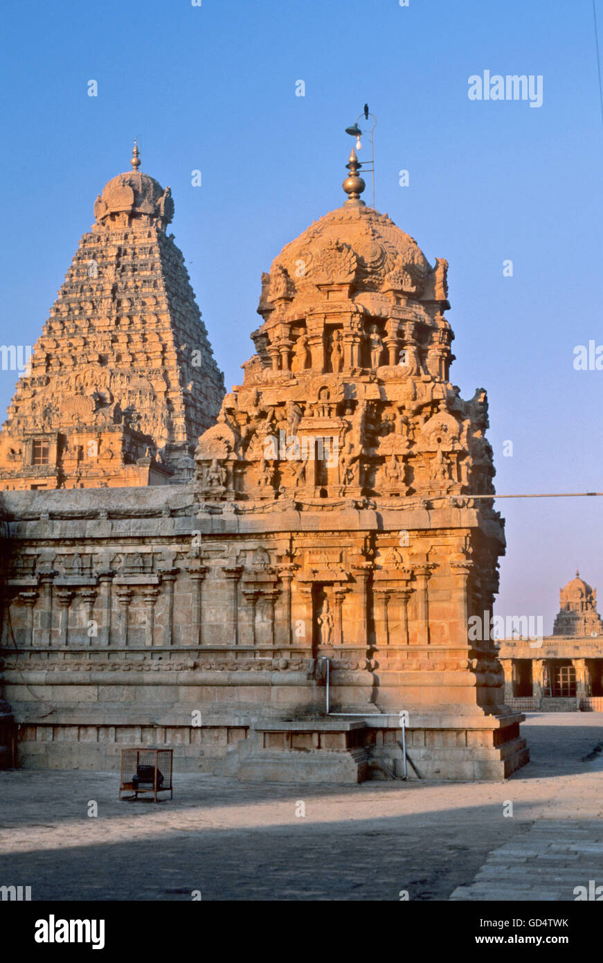 Sri Brahadeeswara temple Stock Photo - Alamy
