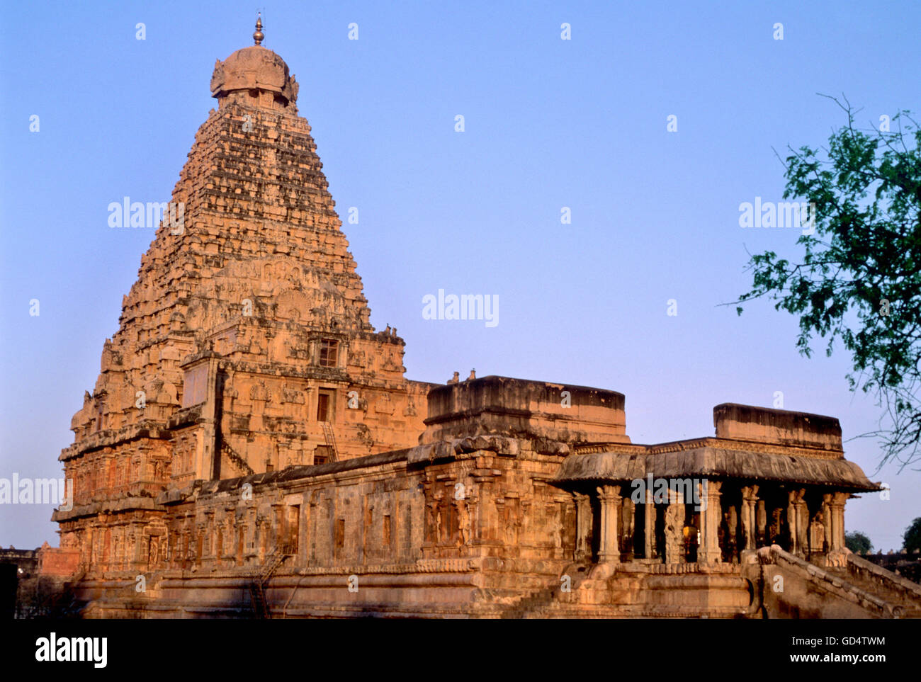 Sri Brahadeeswara temple Stock Photo - Alamy