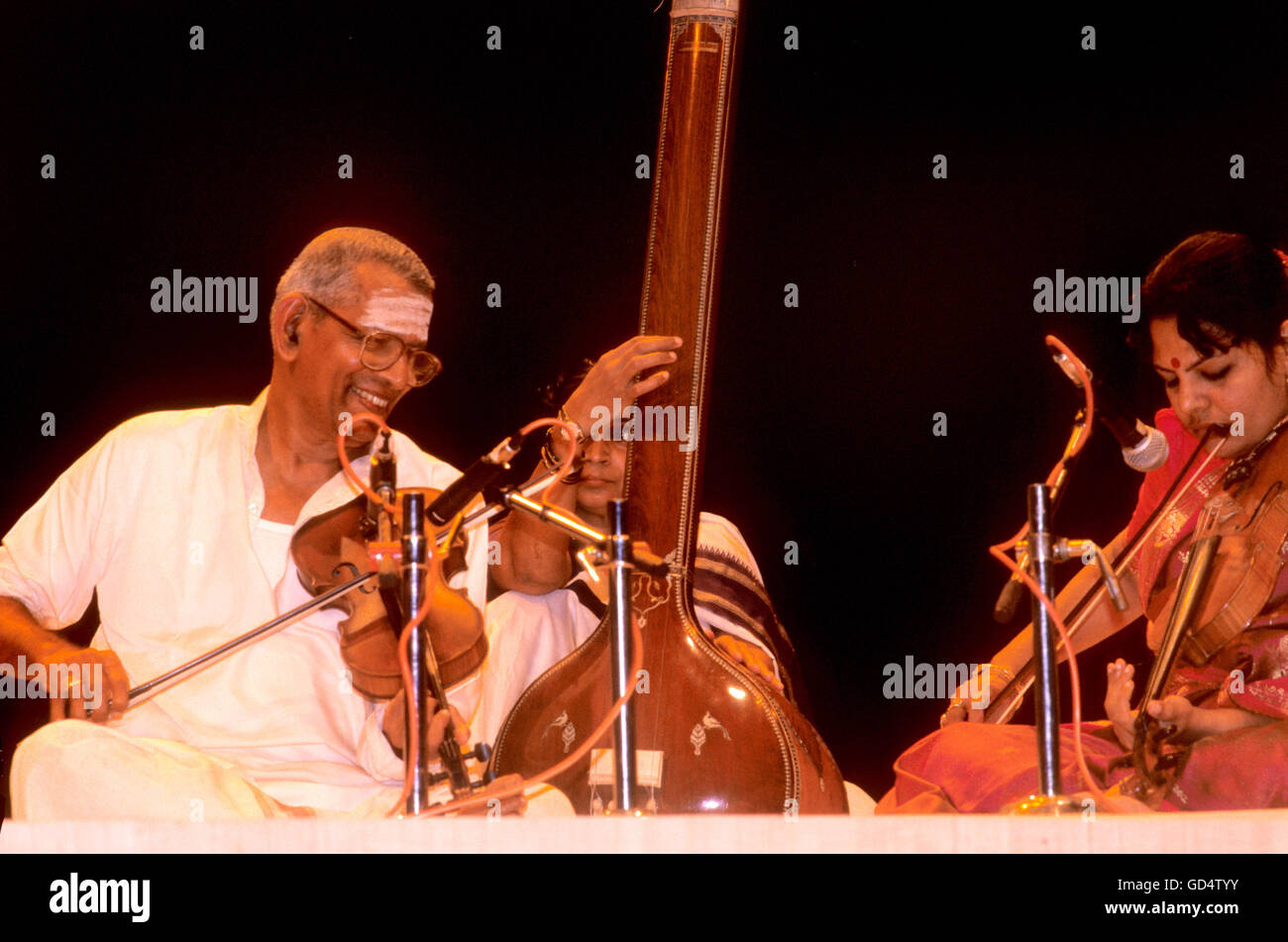 M.S. Gopalakrishnan , Violinist Stock Photo - Alamy