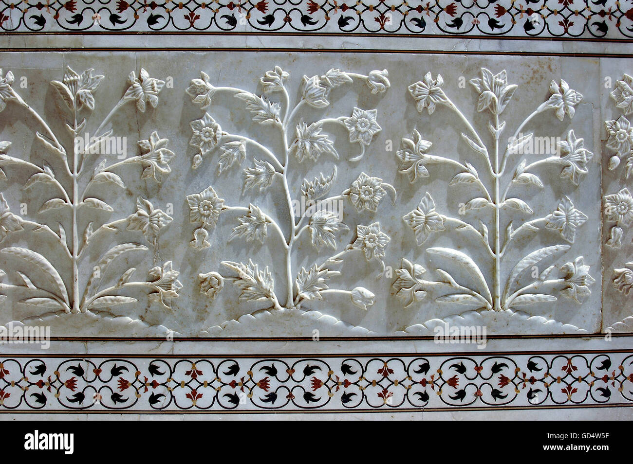 Inside of Taj Mahal Stock Photo - Alamy