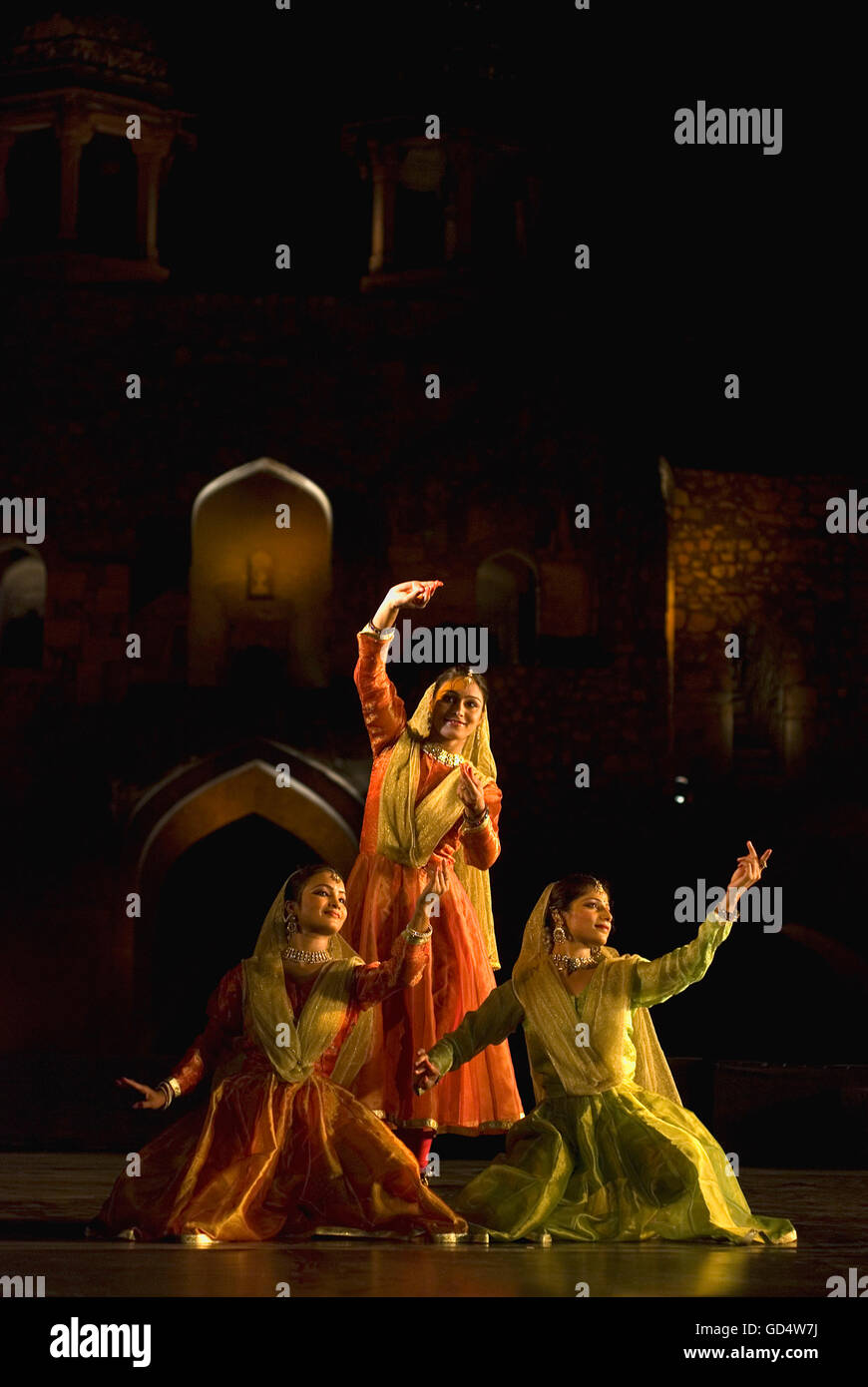 Indian Kathak Classical Dancer Stock Photos & Indian Kathak Classical ...
