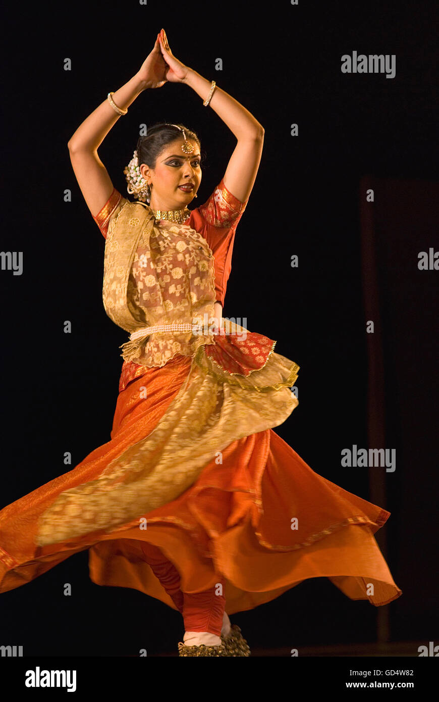 Indian Kathak Classical Dancer High Resolution Stock Photography and Images - Alamy