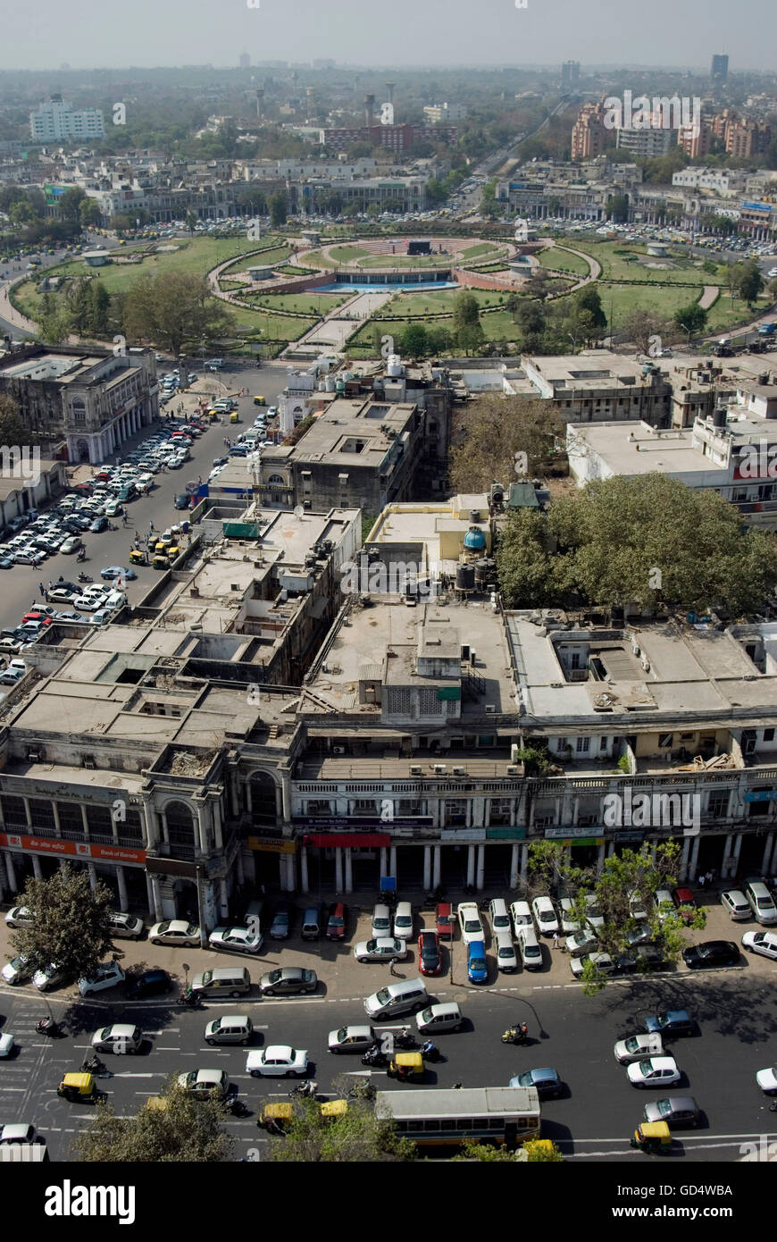 Connaught place area of new delhi hi-res stock photography and images ...