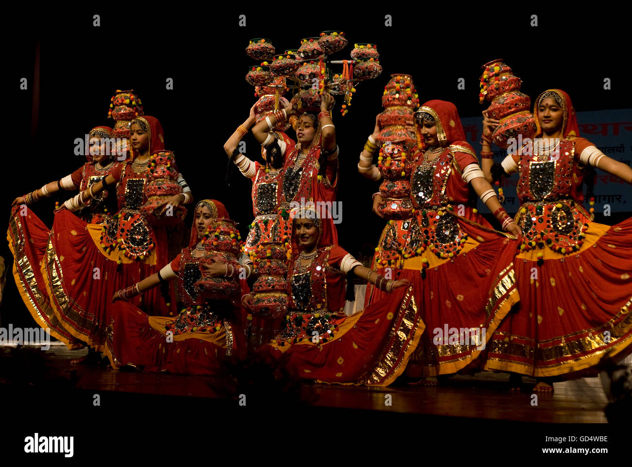 Tera Tali dance Stock Photo - Alamy