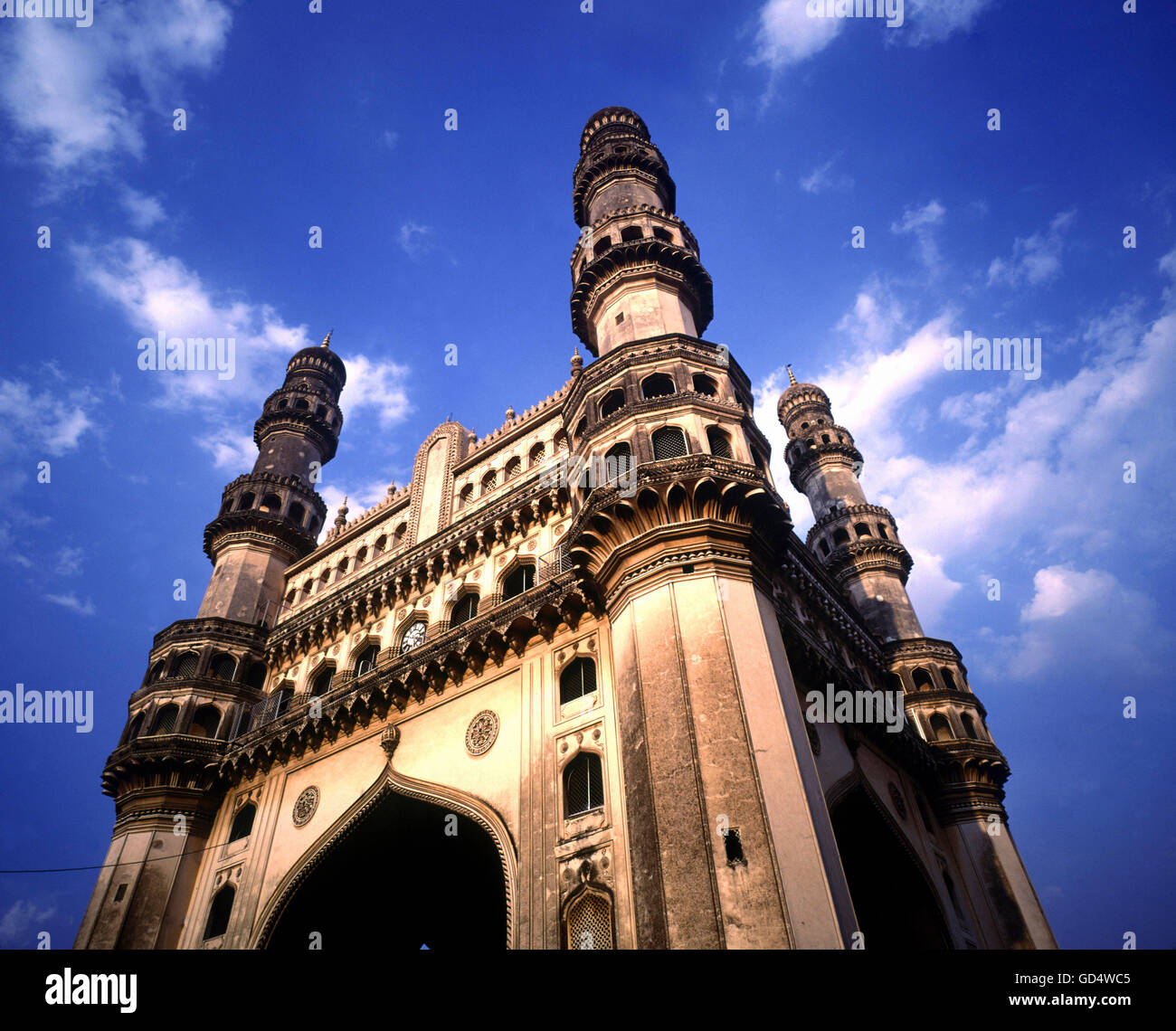 Charminar monument hyderabad andhra pradesh india hi-res stock ...