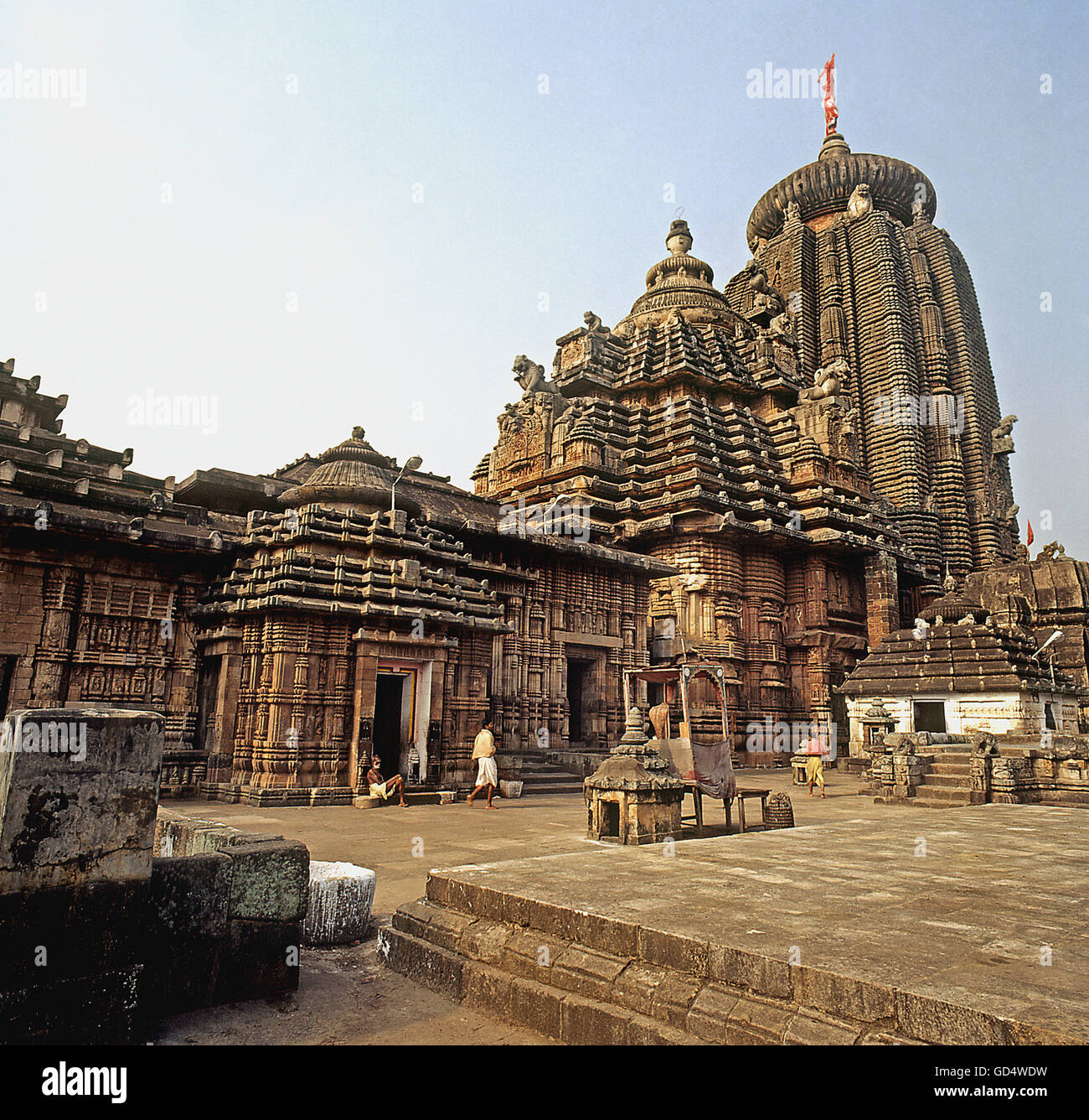 Devotees at Lingaraja Temple Stock Photo - Alamy