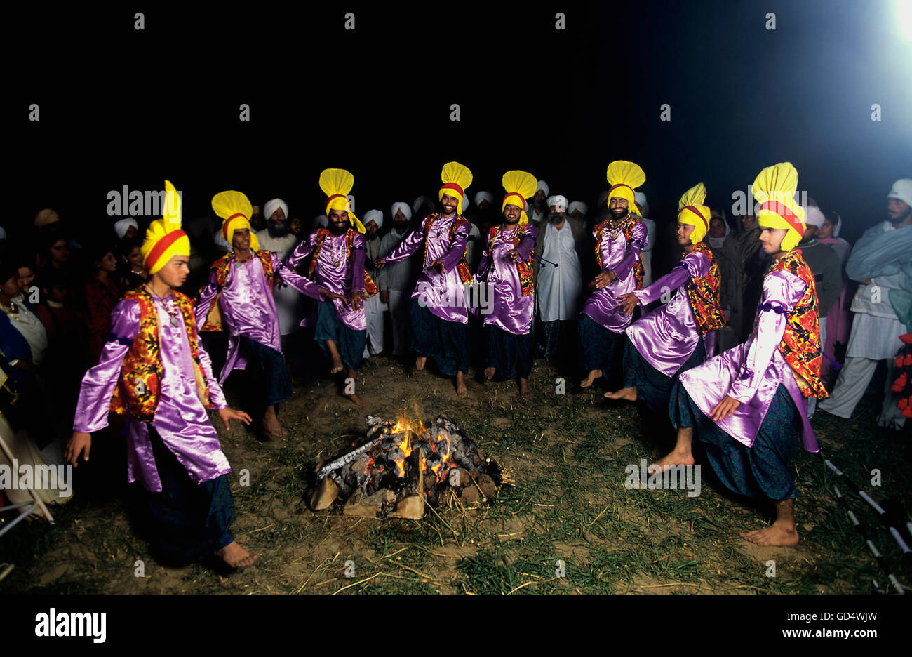Bhangra the traditional folk dance hi-res stock photography and images ...