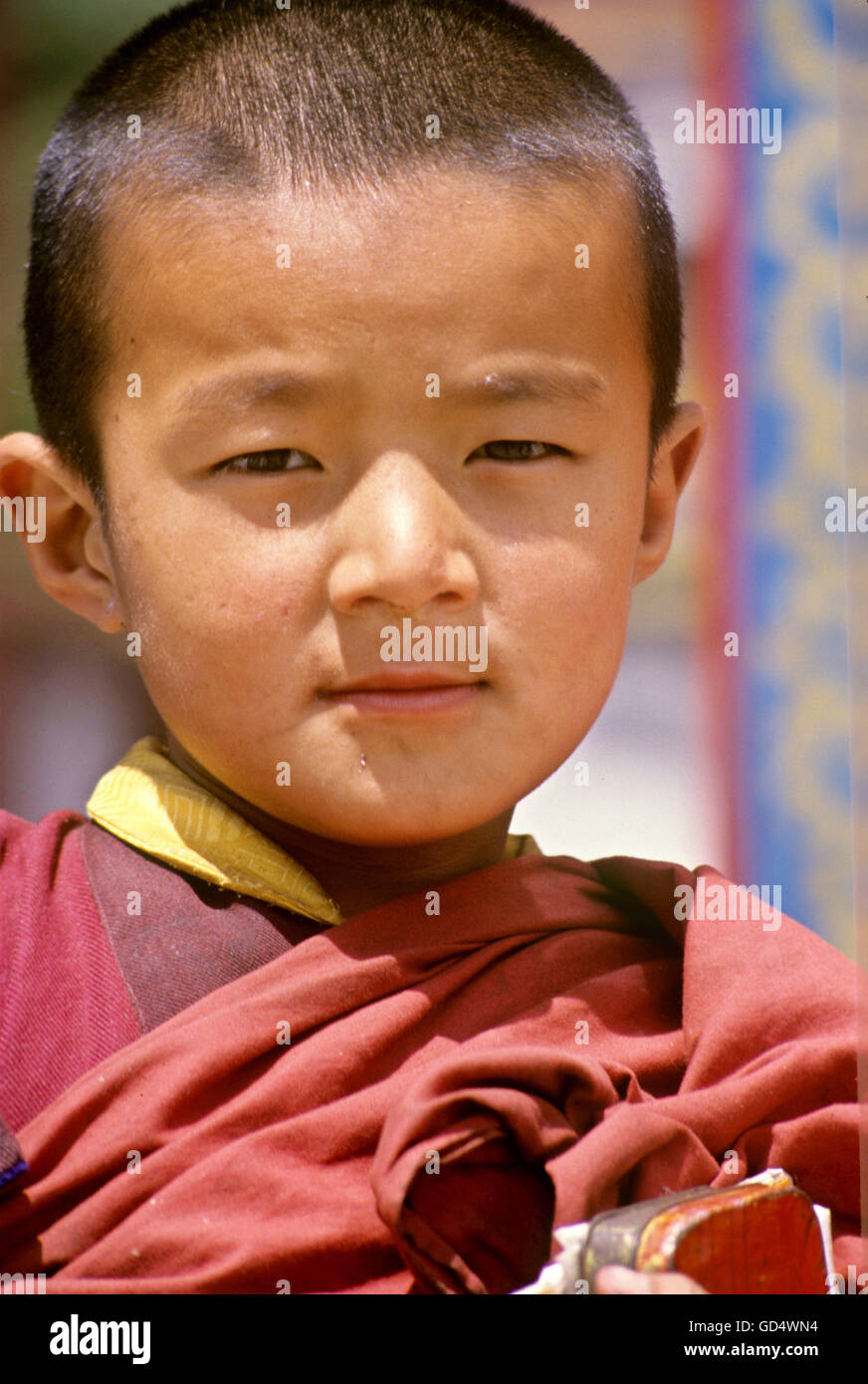 Monk staring hi-res stock photography and images - Alamy