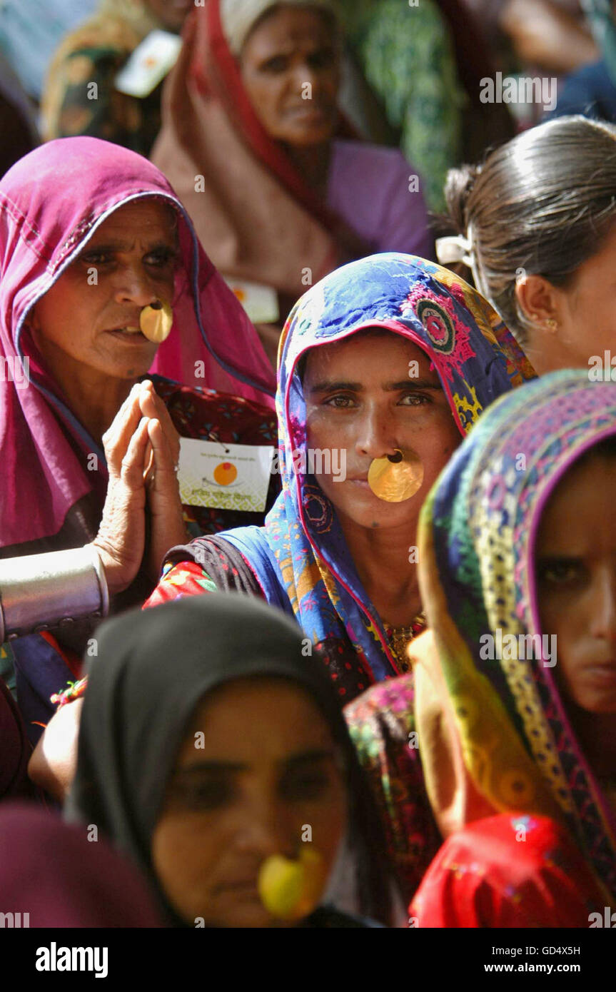 Tribal women at a rally Stock Photo - Alamy