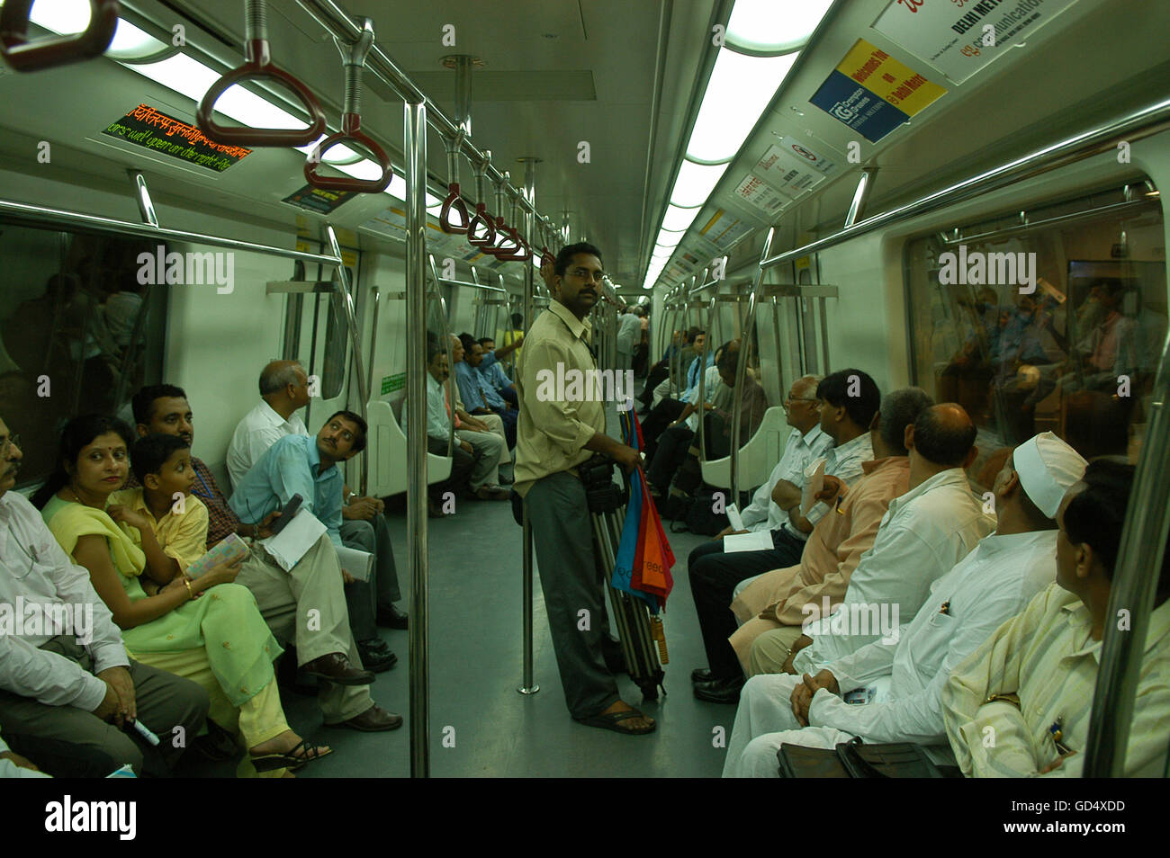 Commuters taking a ride Stock Photo - Alamy