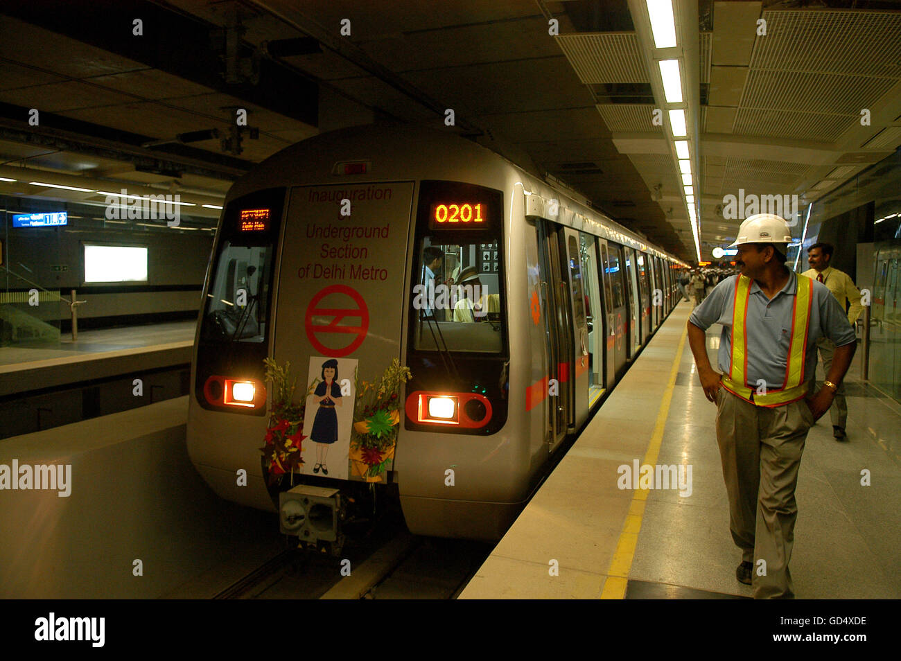 An underground metro station Stock Photo - Alamy