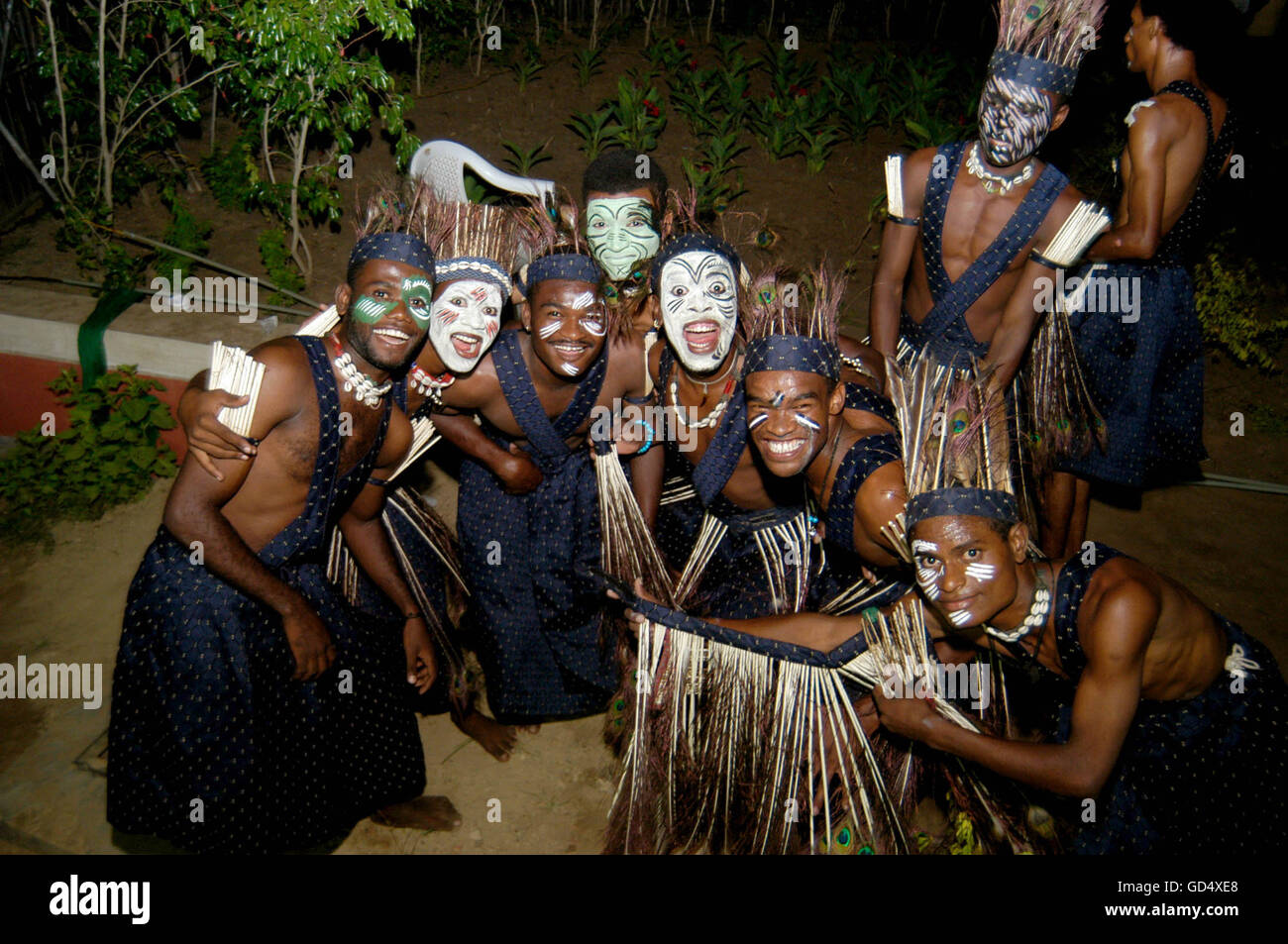 Artists of the Sidhi community Stock Photo - Alamy