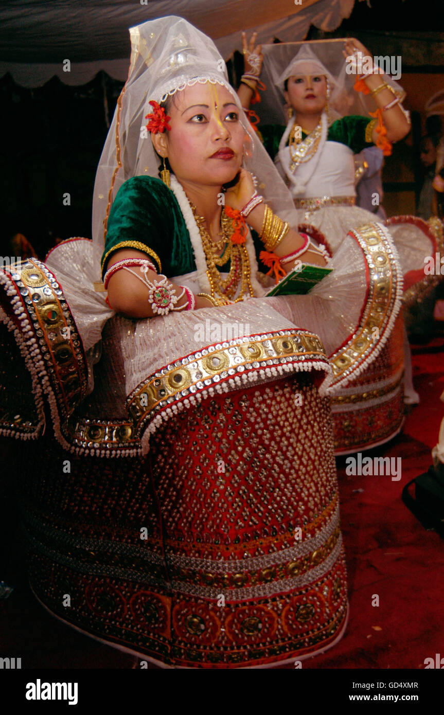 Manipuri culture hi-res stock photography and images - Alamy