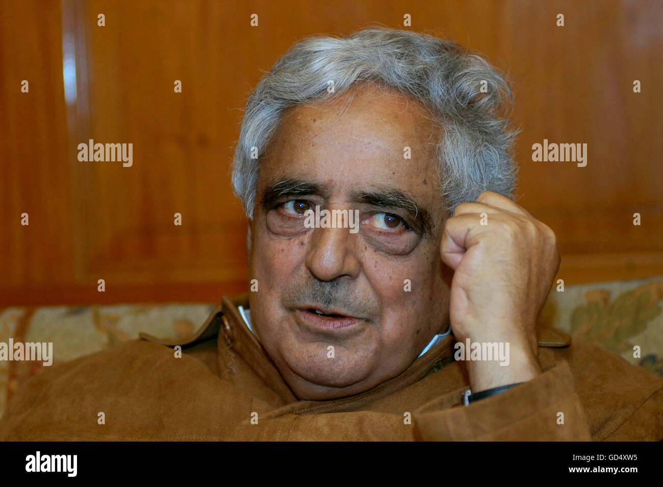 Mufti Mohammad Syed Stock Photo - Alamy