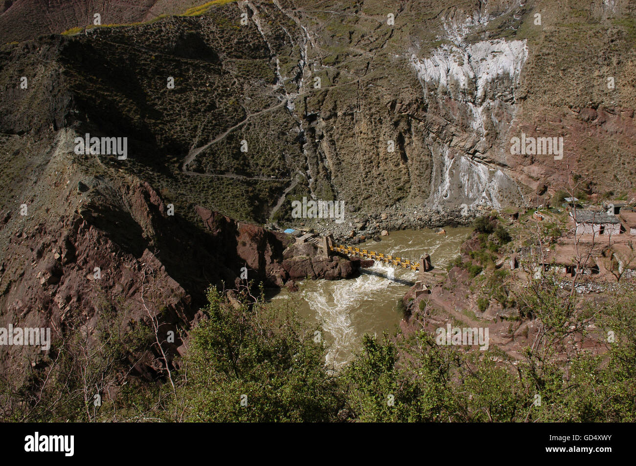 Indus River Bridge High Resolution Stock Photography and Images - Alamy