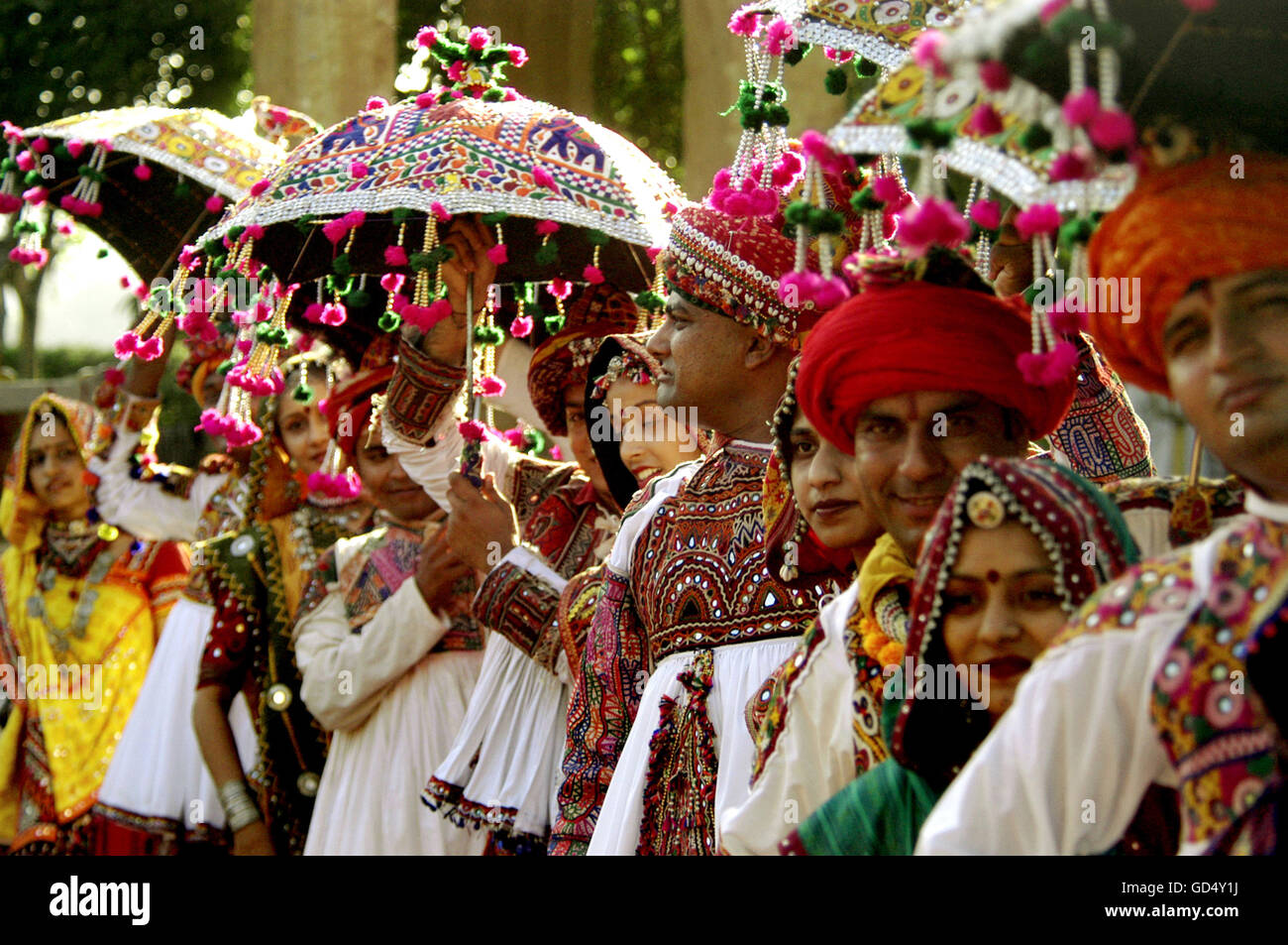 Garba Navratri Festival Stock Photo - Alamy