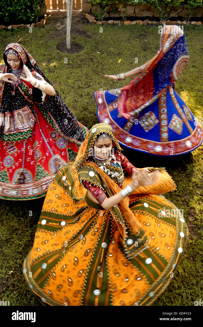 Garba Navratri Festival Stock Photo - Alamy