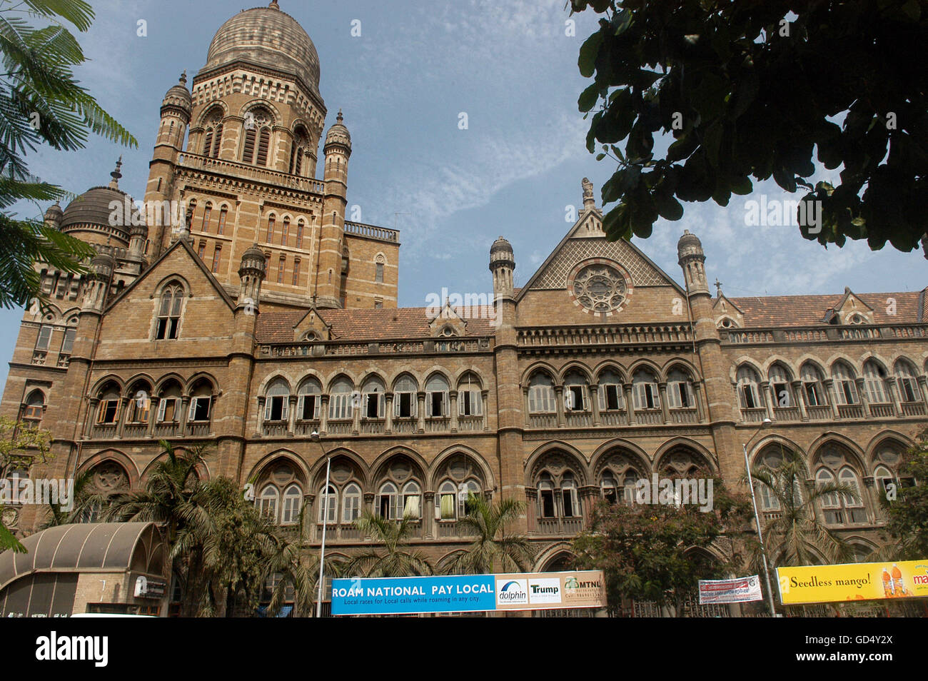 Vt railway station in mumbai hi-res stock photography and images - Alamy
