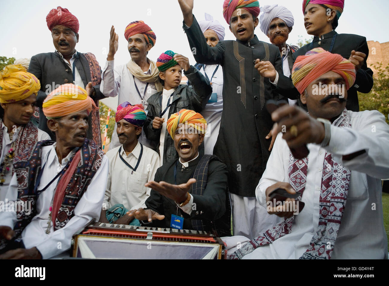 Indian Folk Music Stock Photo - Alamy