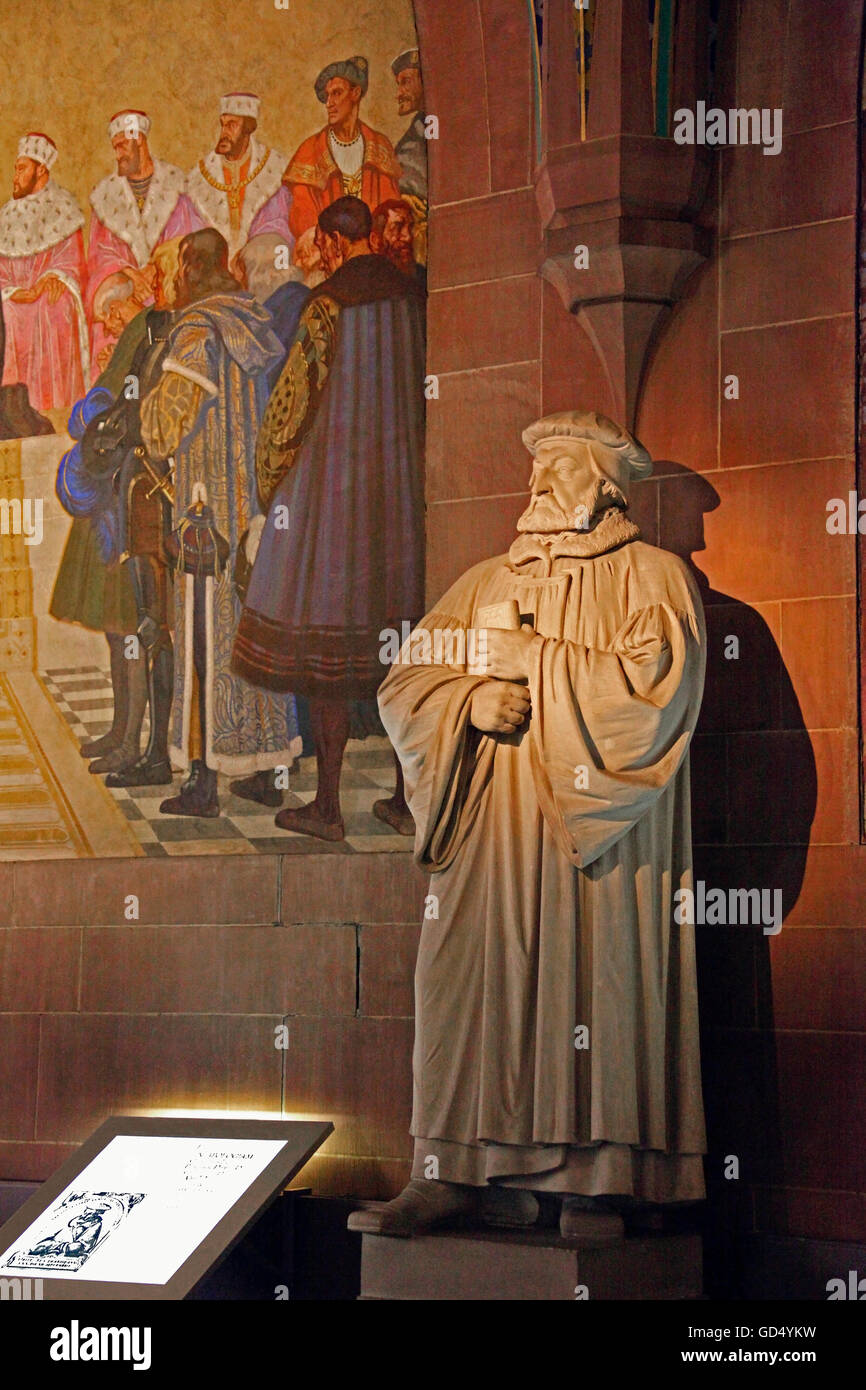 Melanchthon House, Memorial Hall, Reformation Statue of Johannes Brenz ...