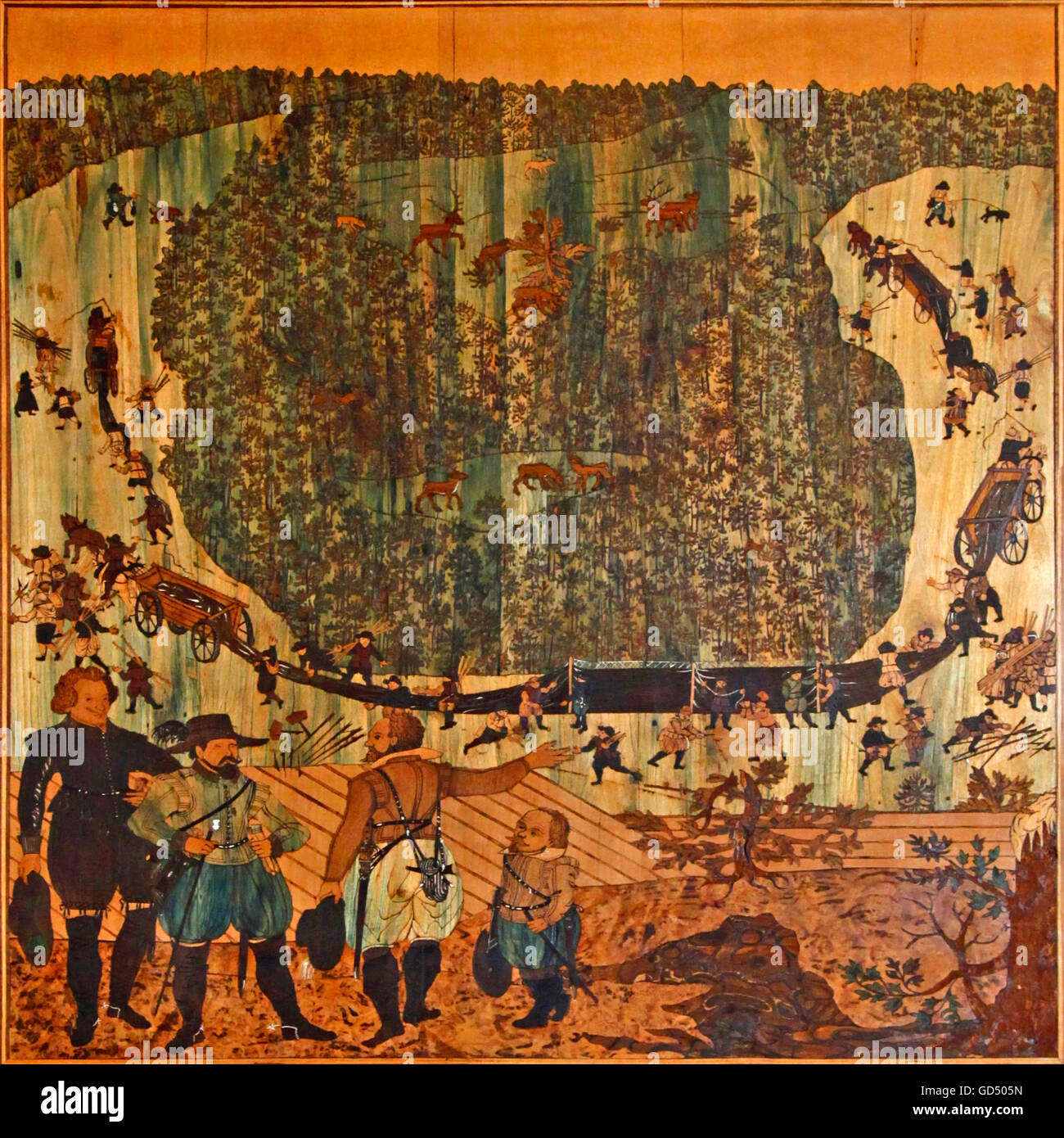 Japanese Art Wood Inlays