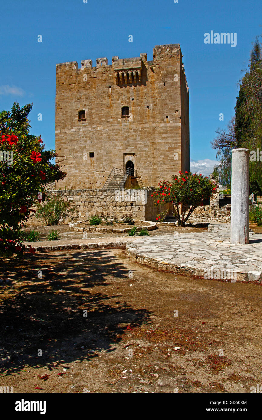 Kolossi Castle, former Crusader stronghold, south-west of Kolossi ...