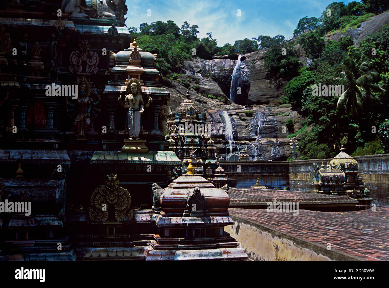 Courtallam temple hi-res stock photography and images - Alamy