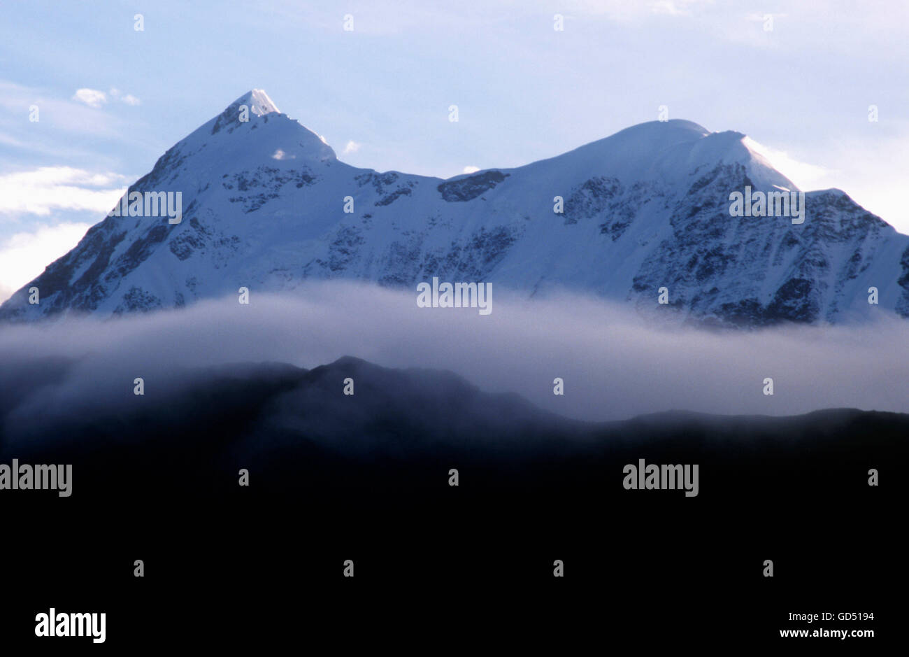 Trishul mountains hi-res stock photography and images - Alamy