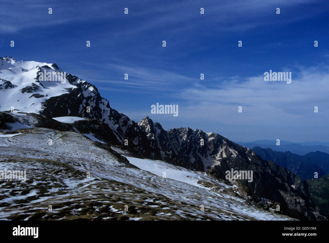 Landscapes at Tang La Pass , Ladakh , Jammu and Kashmir , India Stock ...