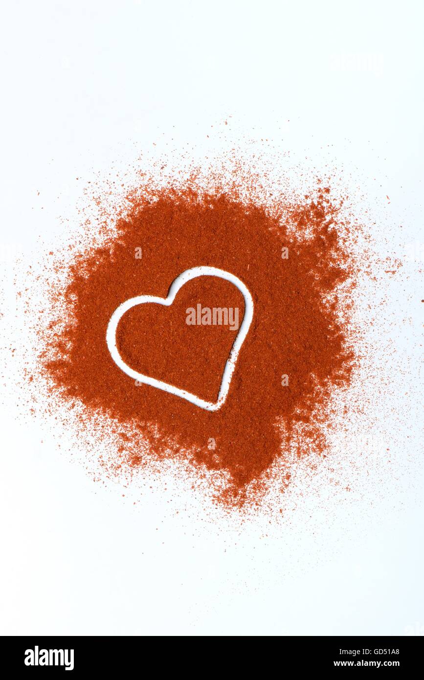 Chili powder, Capsicum annuum Stock Photo - Alamy
