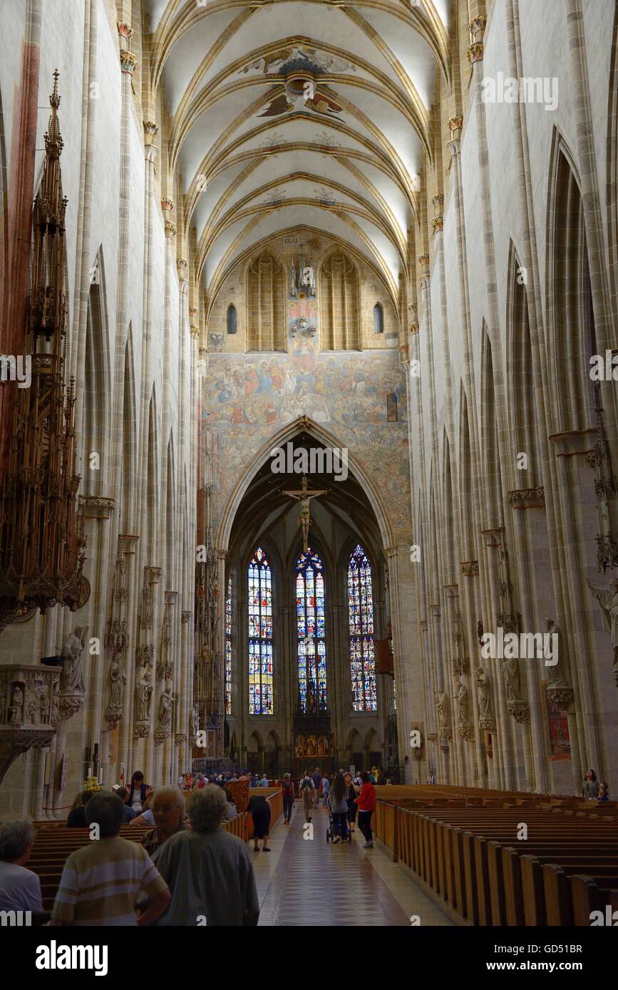 Innenraum des ulmer muenster hi-res stock photography and images - Alamy