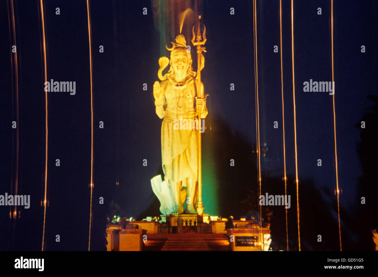 Idol of lord Shiva Stock Photo - Alamy