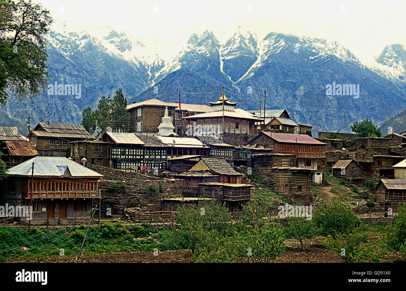 Kalpa village hi-res stock photography and images - Alamy