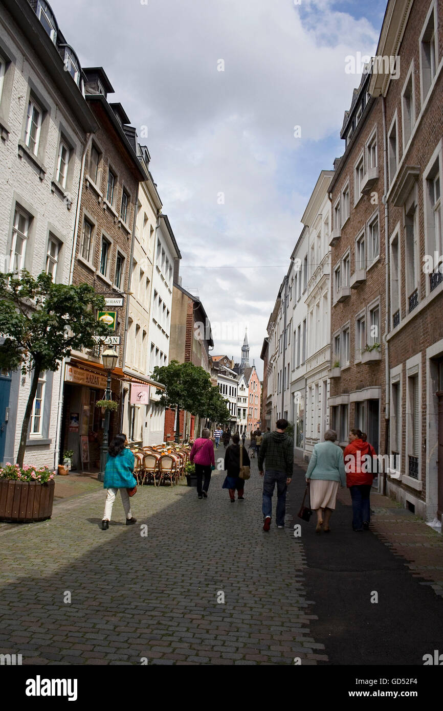 Streets Of Aachen Germany High Resolution Stock Photography and Images ...