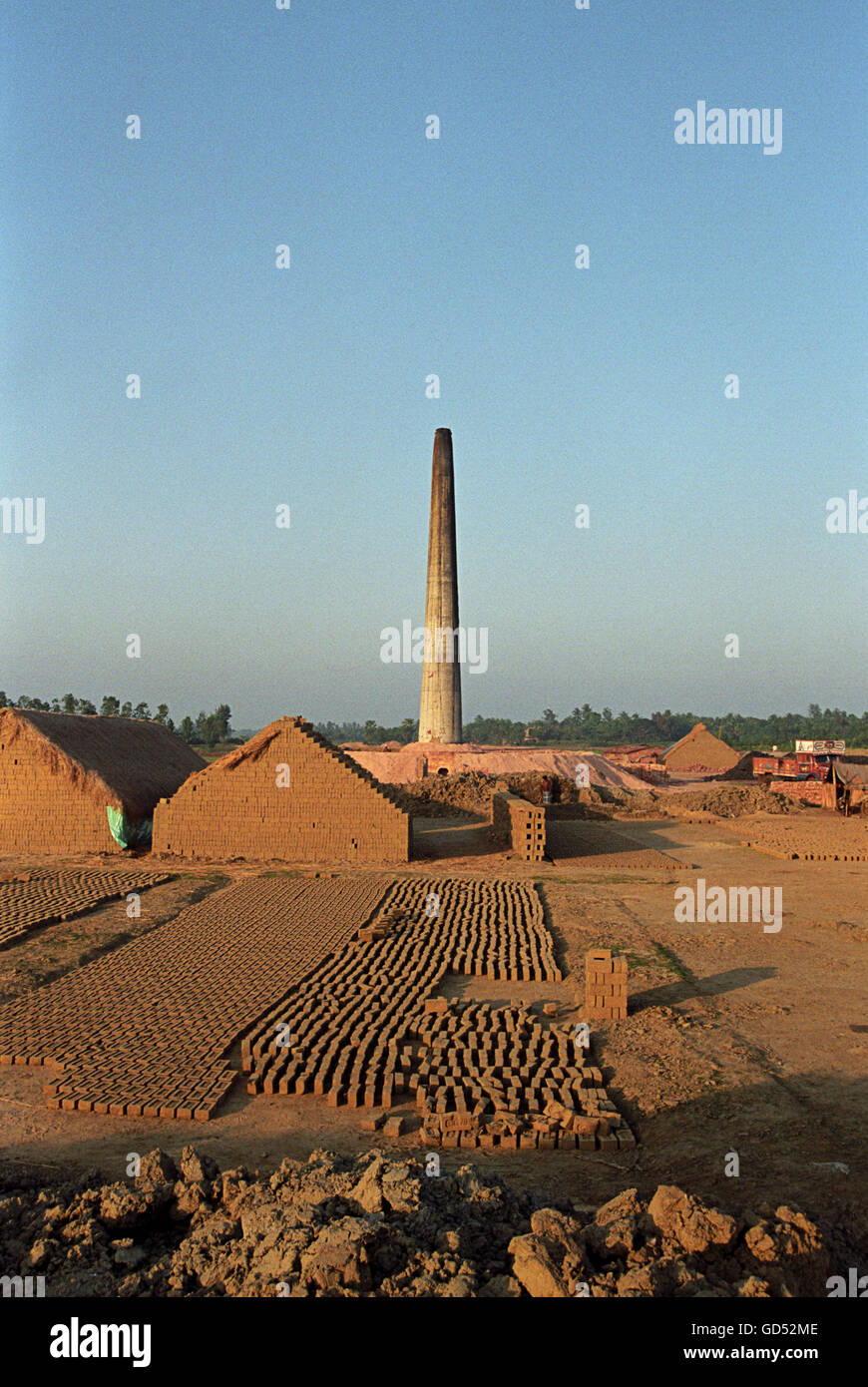 A brick kiln Stock Photo - Alamy