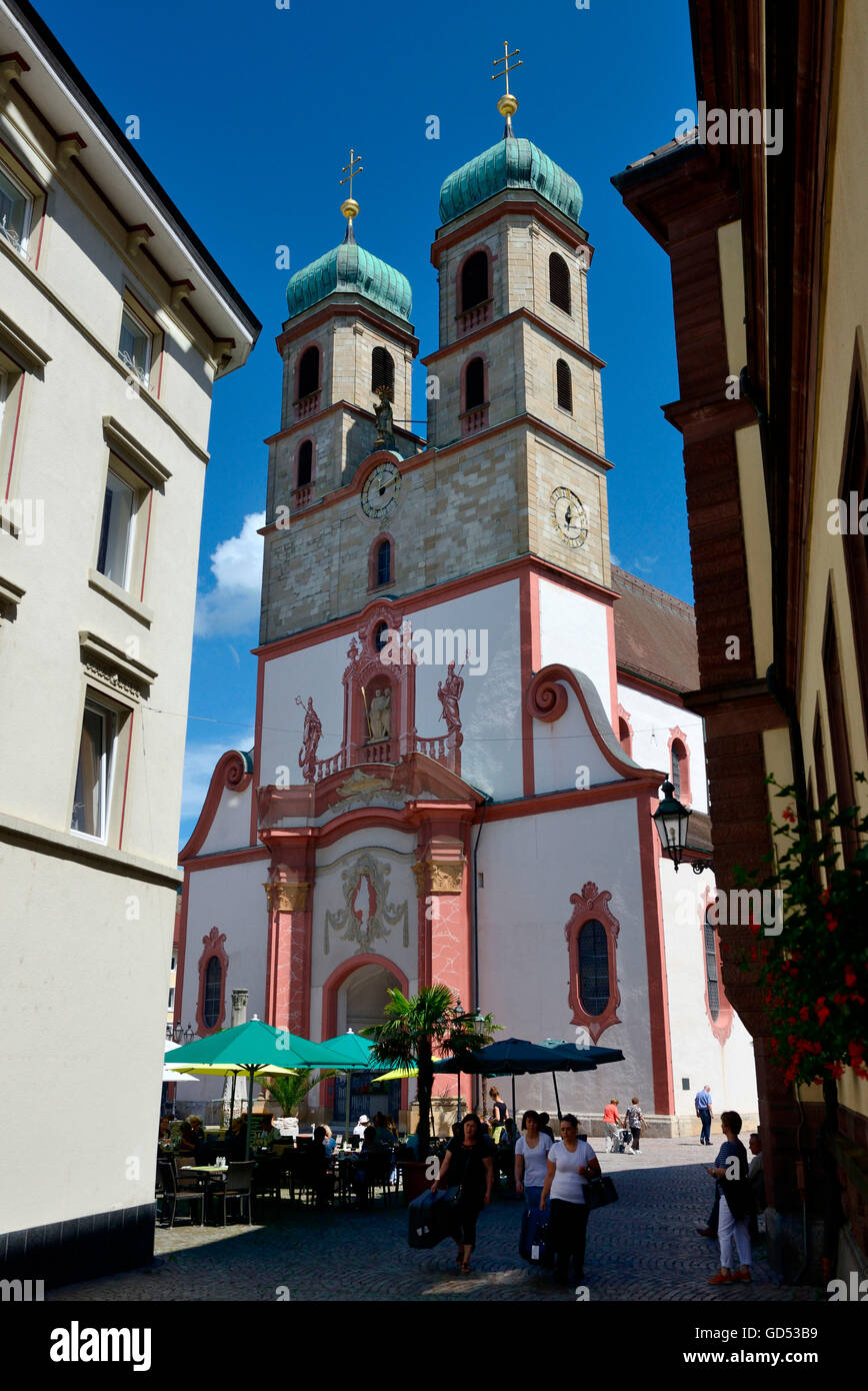 Fridolin's minster, Bad Sackingen, Baden-Wurttemberg, Germany / Bad ...