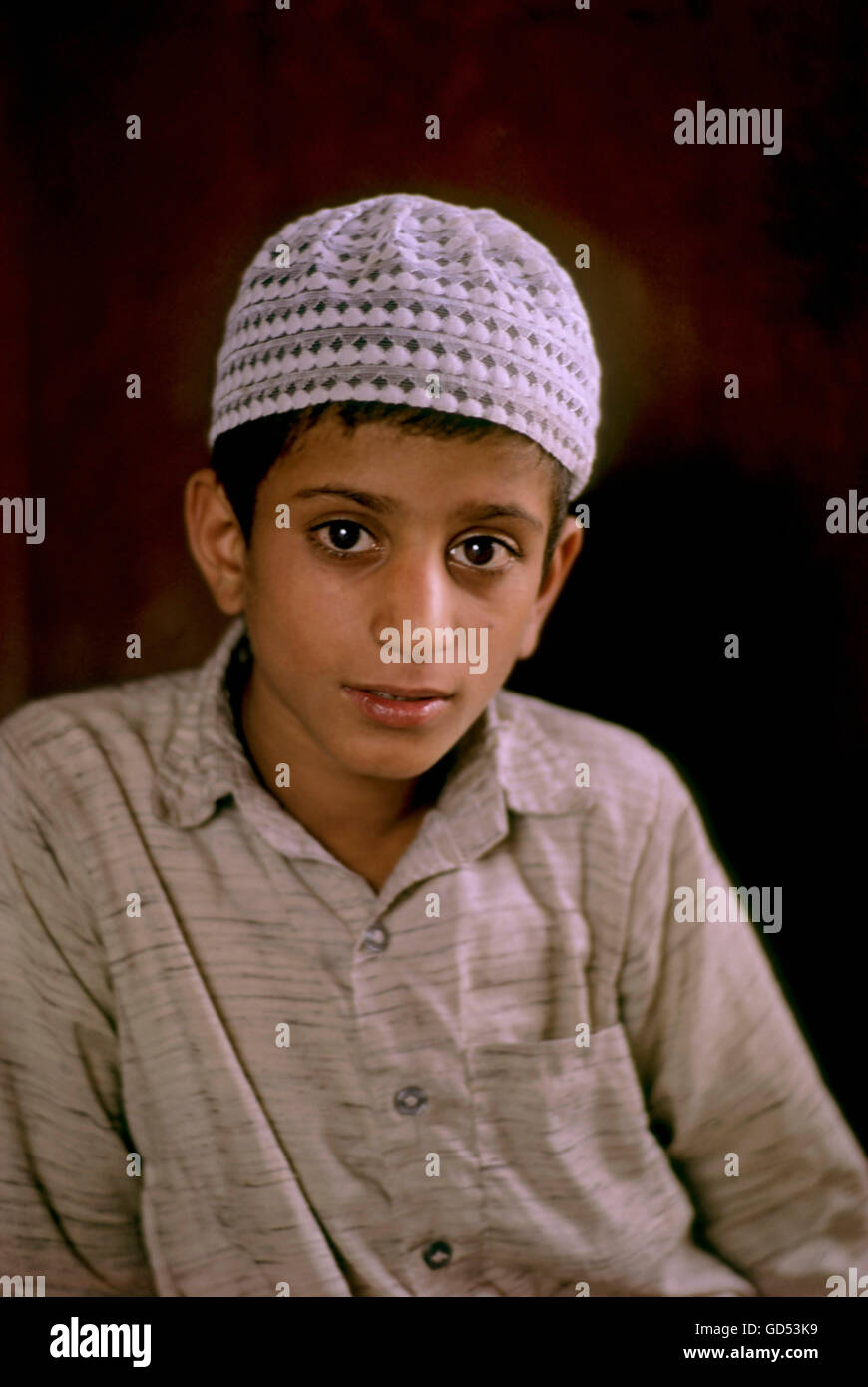 Boy in traditional cap Stock Photo - Alamy