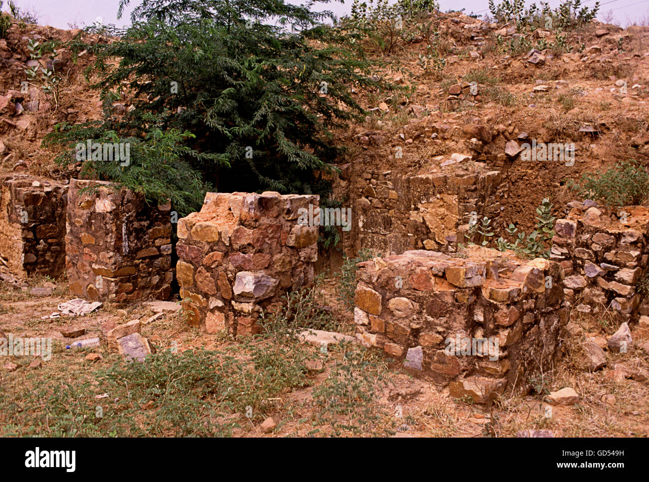 Qila Rai Pithora Stock Photo - Alamy