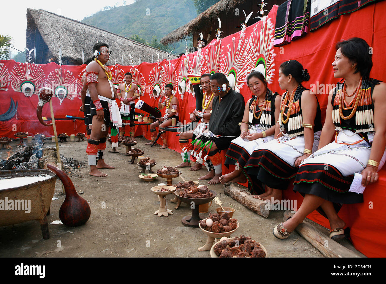 Angami tribe hi-res stock photography and images - Alamy