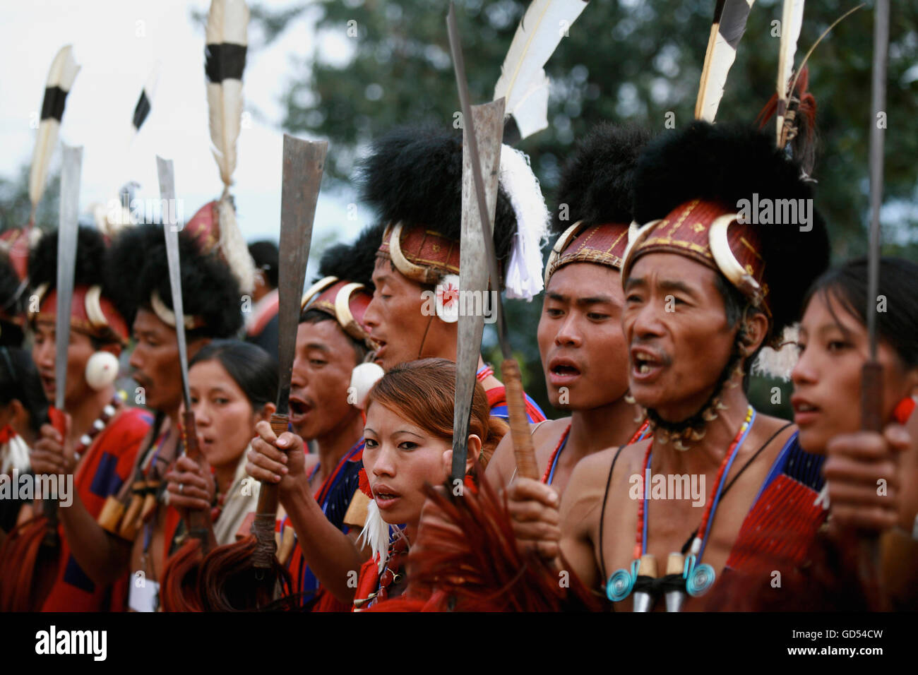 Naga women dance hi-res stock photography and images - Alamy