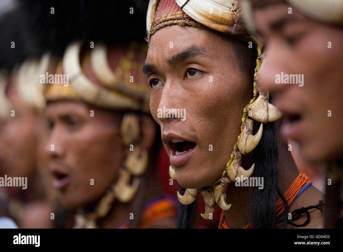 Naga men dancing hi-res stock photography and images - Alamy