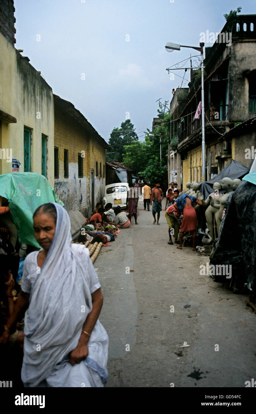 Streets of Kolkata Stock Photo - Alamy