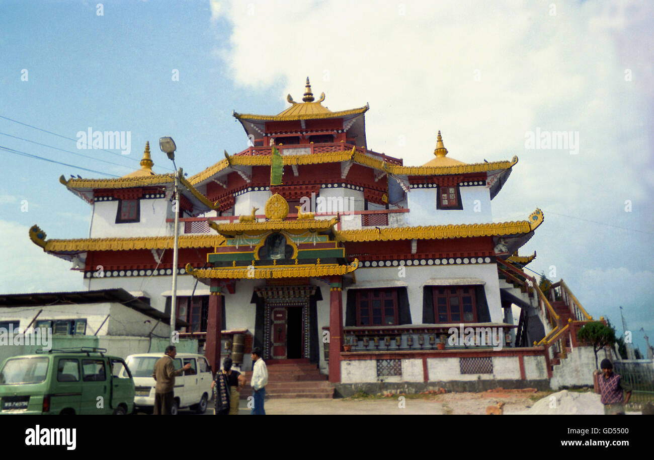 Kalimpong monastery hi-res stock photography and images - Alamy