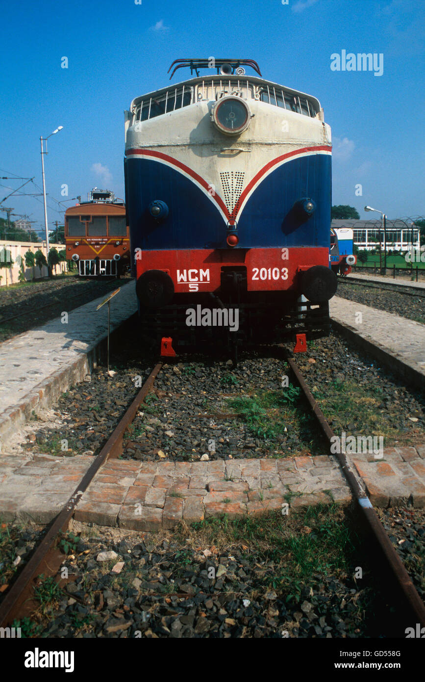 DC Electric Locomotive Stock Photo - Alamy