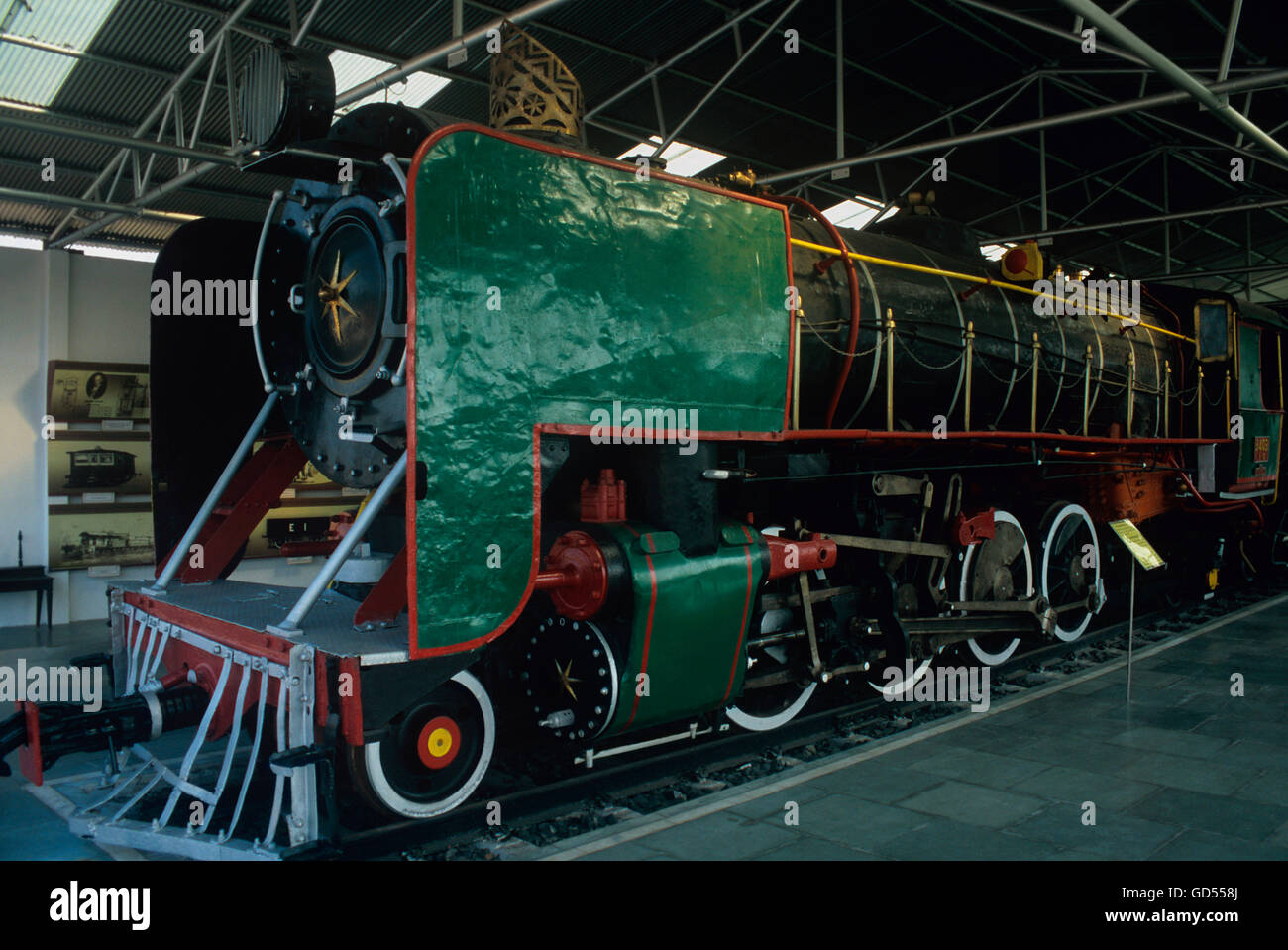 Steam locomotive indian rail museum hi-res stock photography and images ...