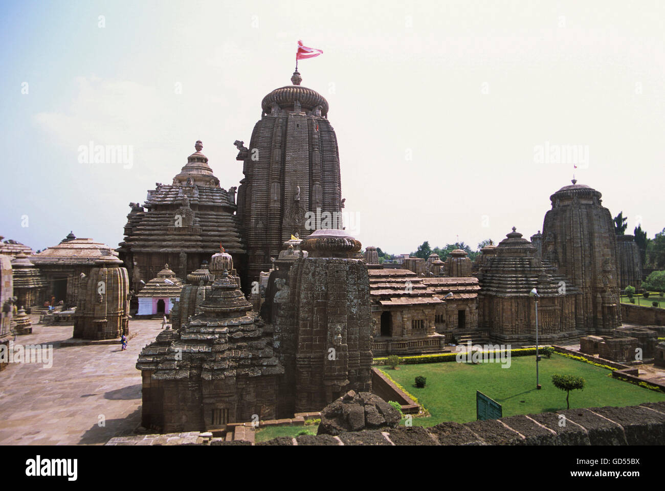 Lingaraj Temple complex Stock Photo - Alamy